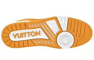 LOUIS VUITTON Trainers - White/orange