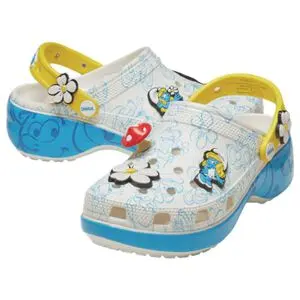 CROCS X The Smurfs Platform Clog 'smurfette
