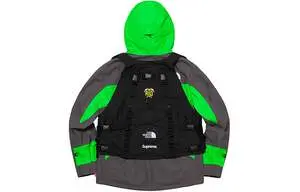 Supreme X The North Face Vest Interchange Jacket - Green
