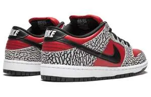 Nike Supreme X Dunk Low Premium Cement Sneakers