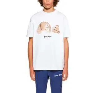 Palm Angels Bear Graphic T-shirt - White