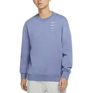 Nike French Terry Swoosh Pullover - Indigo