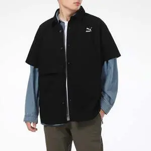 PUMA Classics Oversized Short Sleeve Polo Shirt