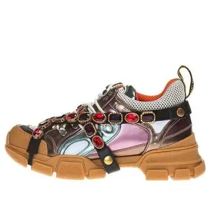 Gucci Flashtrek Embellished Sneakers - Multi-color