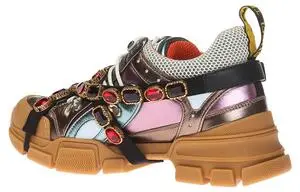 Gucci Flashtrek Embellished Sneakers - Multi-color