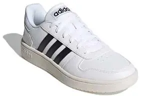 Adidas Hoops 2.0 Low Top Sneakers - White/black