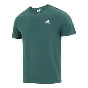 Adidas Adidas Essentials Single Embroidered Small Logo T-shirt 'green' Green