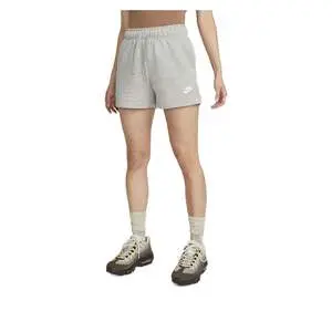 Nike Club Fleece Mid-rise Shorts - Grey