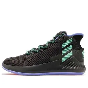 Adidas D Rose 9 High Top Athletic Sneakers - Black
