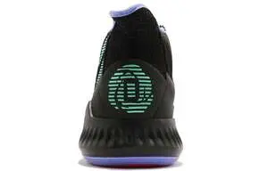 Adidas D Rose 9 High Top Athletic Sneakers - Black