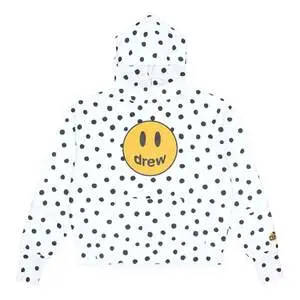 Drew House Mascot Deconstructed Hoodie - White/black