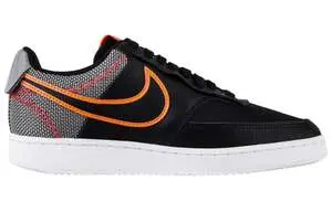 Nike Court Vision Low Premium Sneakers - Black/silver