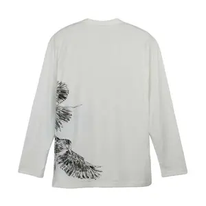 Adidas Y-3 Graphic Long Sleeve T-shirt Asia Sizing