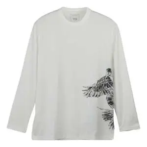 Adidas Y-3 Graphic Long Sleeve T-shirt Asia Sizing