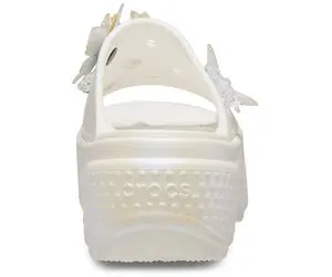 CROCS Embellished Platform Slides