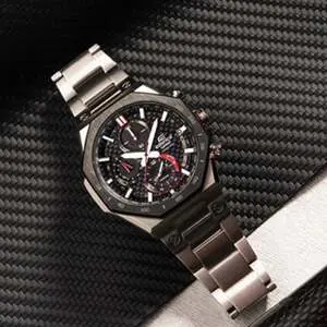 Casio Edifice Analog Octagon Watch With Sapphire Crystal