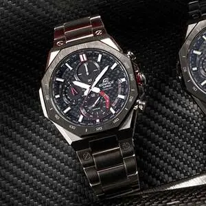 Casio Edifice Analog Octagon Watch With Sapphire Crystal