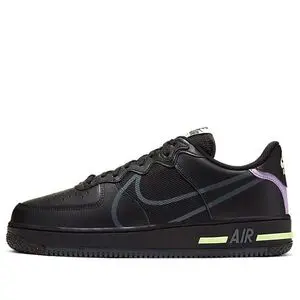 Nike Force 1 React Sneakers - Black/grey
