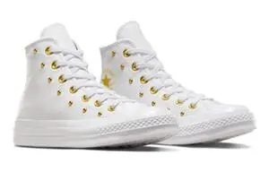 CONVERSE Chuck 70 Hi Top Sneakers - White/yellow