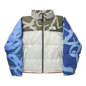 The North Face X Kaws 1996 Nuptse 700 Puffer Jacket - Grey
