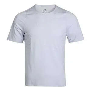 Nike Dri-fit Rise 365 Short Sleeve Shirt - Purple