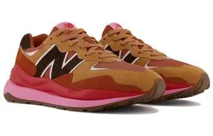 NEW BALANCE 57/40 "brown Pink Red" Sneakers - Brown/pink