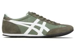 Onitsuka Tiger Machu Racer Low Top Sneaker - Green/white