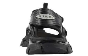 Balenciaga Track Sandal - Black