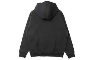 Nike Embroidered Logo Hooded Pullover - Black