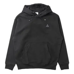 Nike Embroidered Logo Hooded Pullover - Black