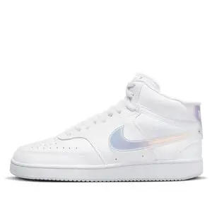 Nike Court Vision Mid Iridescent Sneakers - White