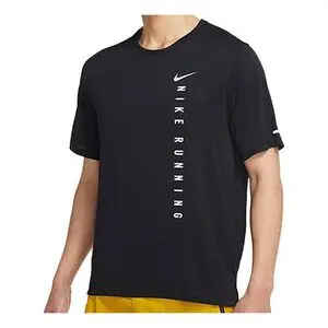 Nike Sports Breathable Short Sleeve T-shirt - Black
