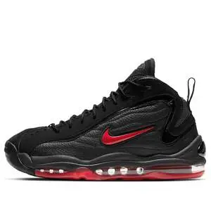 Nike Total Max Uptempo High Top Sneakers - Black/red