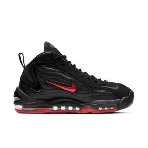 Nike Total Max Uptempo High Top Sneakers - Black/red