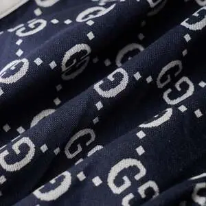 Gucci Jacquard Monogram Shorts With Contrast Stripes