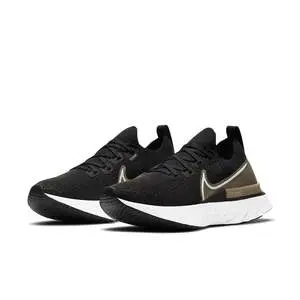 Nike React Infinity Run Flyknit Premium Sneakers - Black
