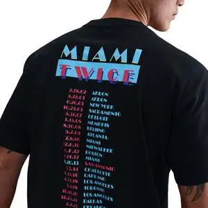 Nike Lebron Basketball T-shirt 'miami Twice