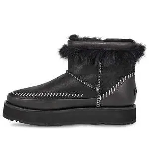 UGG Fluff Punk Boot - Black