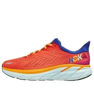 Hoka One One HOKA ONE ONE Clifton 8 Athletic Sneakers Fiesta Orange/purple
