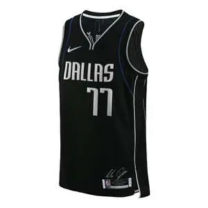 Nike X Nba Dallas Mavericks Icon Edition Jersey Dh8069-010 - Black/multi-color