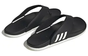Adidas Adilette Comfort Flip Flops - Core Black/cloud White/cloud White