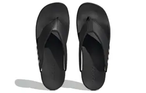 Adidas Adilette Comfort Flip Flops - Core Black/cloud White/cloud White