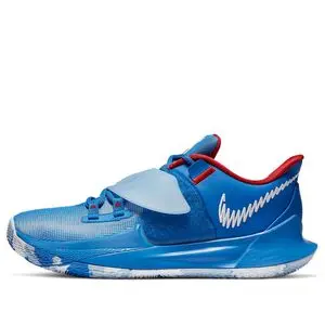 Nike Kyrie Low 3 Ep "new Jersey Nets Hardwood Classics" Basketball Sneakers - Blue/red