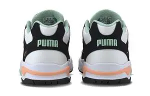 PUMA Performer Clay Low Top Sneakers - White/green
