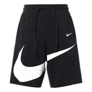 Nike Swoosh Knit Shorts - Black