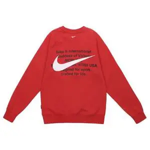 Nike Embroidered Fleece Lined Crewneck Pullover