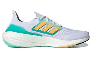 Adidas Ultraboost 22 Athletic Sneakers - White/blue