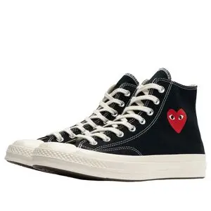 CONVERSE X Comme Des Garcons Play Chuck 70 High Top Sneakers