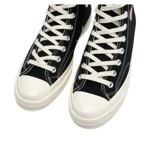 CONVERSE X Comme Des Garcons Play Chuck 70 High Top Sneakers