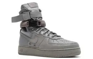 Nike Sf Air Force 1 Qs High Top Sneakers - Grey